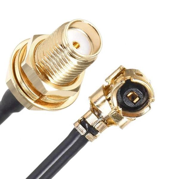 Quality UFL to SMA M.2 NGFF IPX IPEX MHF4 to RP SMA Female RF Pigtail WiFi Antenna for sale
