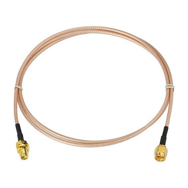 Quality RG316 Coaxial RF SMA Male to SMA Female Jumper Connector Antenna Extender for sale