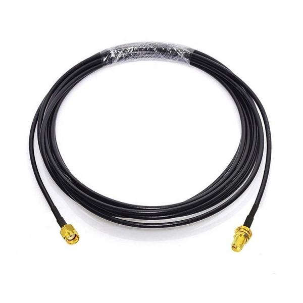 Quality RG174 Coaxial RP SMA Male to RP SMA Female Antenna Extension Cable for Wifi for sale