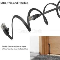 China Flat Ethernet Patch Cable Cat5e/Cat6/Cat7 UTP/FTP Shield 1M-100M RJ45 Network Cable for sale