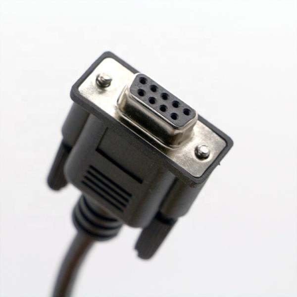 Quality DB9 Female RS232 Serial To RJ45 Female Socket Cable for sale