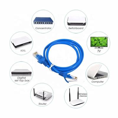 Cina Personalizzazione Scudo 1m 3m 5m 10m STP UTP Pure Cooper Cat5 Cat5e Cat6 Cat7 Cat8 RJ45 Patch Cord Lan Ethernet Network Cable in vendita