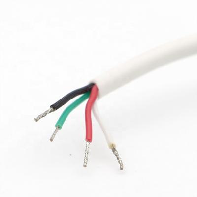 Cina Personalizzazione Femminile Bianca RJ45 presa per aprire Saldatura in scatola 4 fili cavo a coda di porcellana a fine nudo in vendita