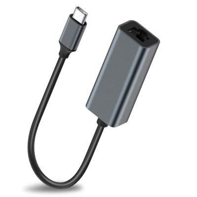 Cina Plug and Play USB 3.0 Tipo C Maschio a Gigabit RJ45 Ethernet Network Lan Adapter per Computer portatili in vendita