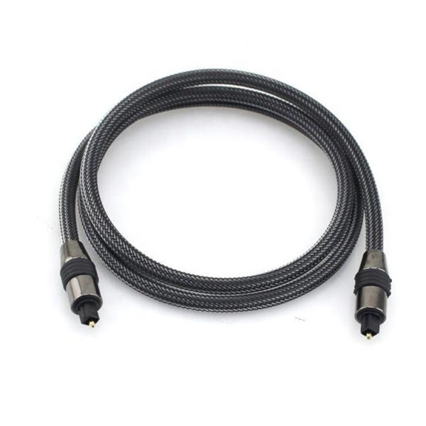 Quality 1M 2M 3M 5M High Quality Durable Braided Fiber Optic Toslink Spdif Digital for sale
