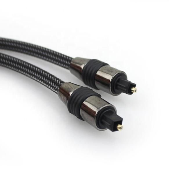 Quality 1M 2M 3M 5M High Quality Durable Braided Fiber Optic Toslink Spdif Digital for sale