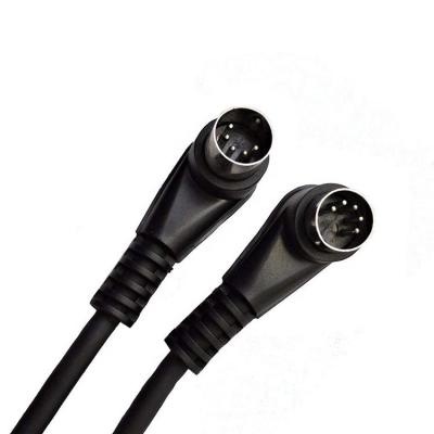 Cina CUSTOM Fabbrica Scudo angolo destro maschio a maschio 5 Pin Din connettore Midi cavo in vendita