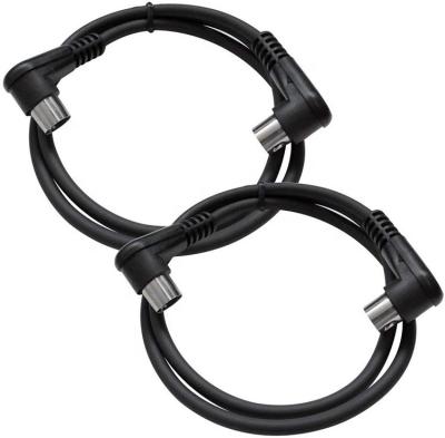 Cina CUSTOM Fabbrica Scudo angolo destro maschio a maschio 5 Pin Din connettore Midi cavo in vendita