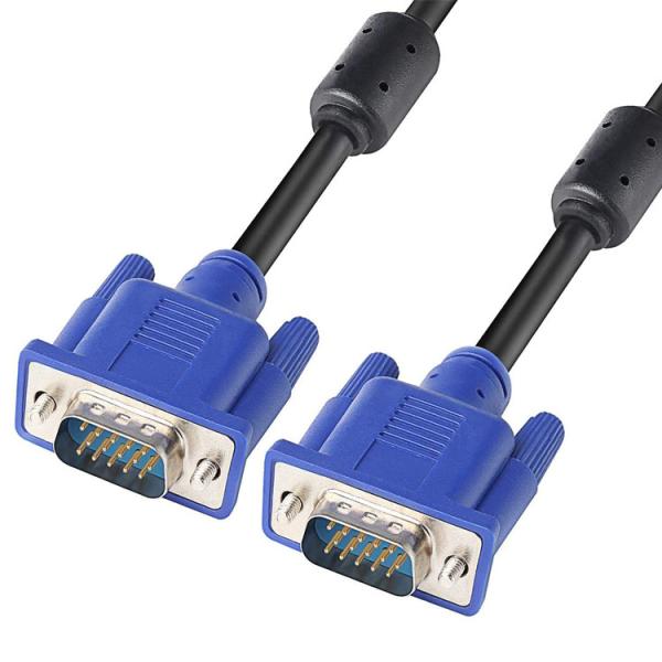 Quality 1M 1.5M 2M 3M 5M 1080P  Male to Male HD DB 15 PIN VGA To VGA Monitor Cable for PC Computer for sale