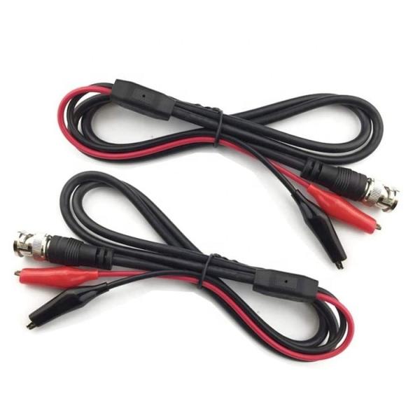 Quality BNC to Dual Alligator Crocodile Clips Test Lead Cable for Oscilloscope CCTV for sale