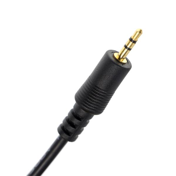 Quality Custom 3 Pole Right Angle 2.5mm TRS to 3.5mm Mono TRRS Aux Stereo Audio Jack for sale