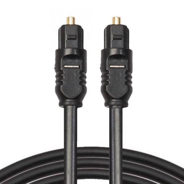 Quality High Quality Thin 1M 2 M 3M 5M Fiber Optic Toslink Spdif Gold Optical Digital Audio Cable for sale