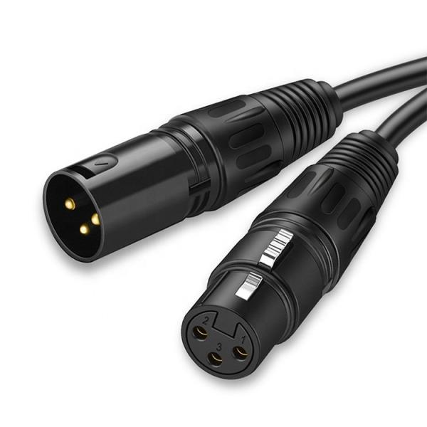 Quality 1m 3m 5m 3 PIN Connector XLR Audio Jack Male To XLR Female DMX Cable for sale