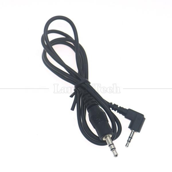 Quality Customization 2.5mm Male to 90 Degree Right Angle 3.5mm Male Stereo Jack Aux for sale