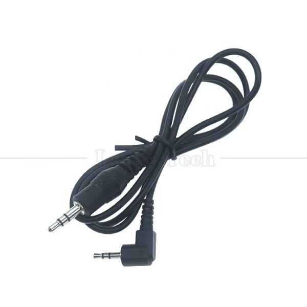 Quality Customization 2.5mm Male to 90 Degree Right Angle 3.5mm Male Stereo Jack Aux for sale