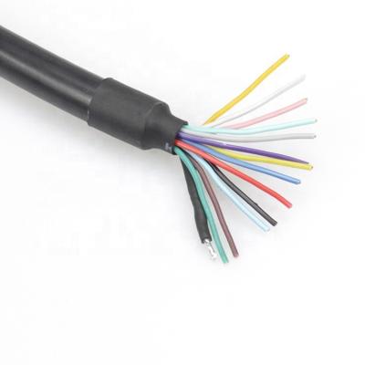 中国 カスタム 1M 2M シールド 13 PIN Din コンネクタをオープンワイヤのピグテールケーブルに 販売のため