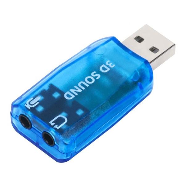 Quality Plug and Play 5.1 External 3D Mic Stereo Studio Audio USB Interface Sound Card for sale