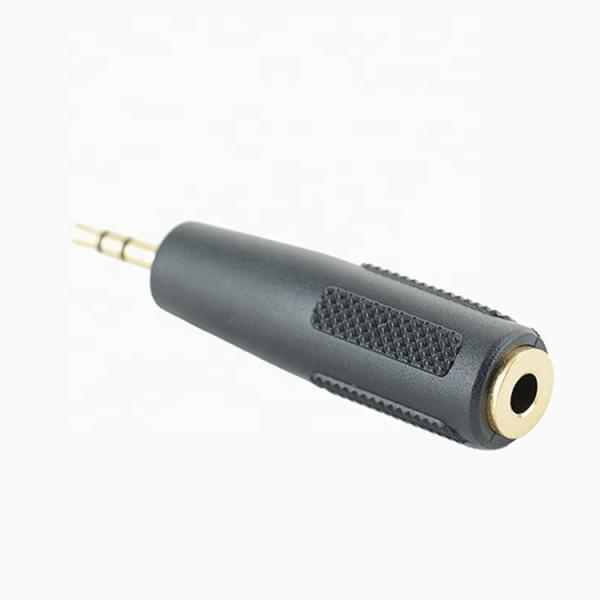 Quality 3 Poles TRS Jack Male to Female 2.5 to 3.5 Audio Adapter for sale