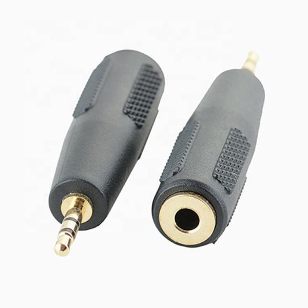 Quality 3 Poles TRS Jack Male to Female 2.5 to 3.5 Audio Adapter for sale