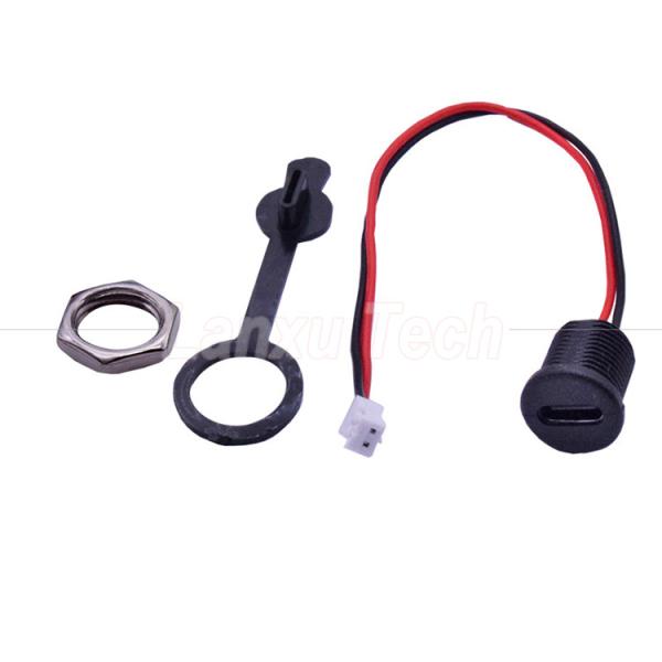 Quality Waterproof Cap USB Type C Female Socket Jack to 2 Pin PH 2.0 XH 2.54 SH1.0 VH ZH for sale