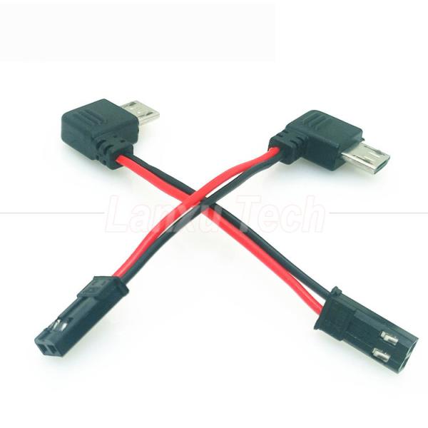 Quality 90 Degree Right Angle USB 8 Pin Micro Type C to JST SYP Connector Cable for for sale
