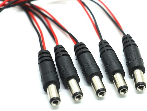 Quality 9V Battery Snap Clip Connector To DC Male 5.5x2.1mm Barrel Jack Power Cable for for sale