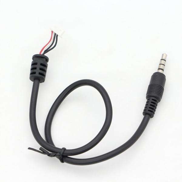 Quality Custom Assembly 1M 2M 3M 3.5mm TRRS Audio DC Jack to JST 2.0mm 2.54mm Pitch for sale