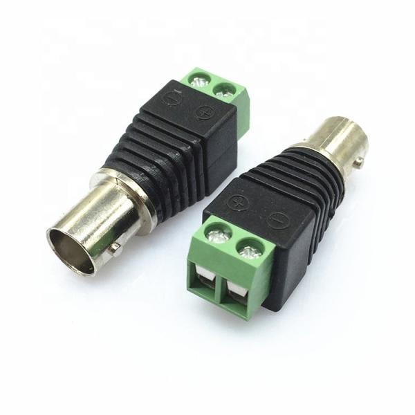 Quality Solderless Screw Terminal BNC Female Male Connector Adapter for CCTV Camera Monitor Video Recorder for sale