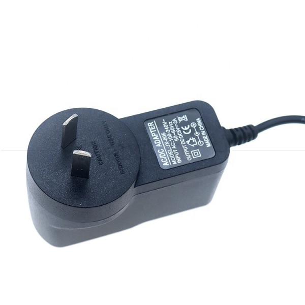 Quality High Quality Au Eu Us Uk Plug 220-240v Ac to 12v 9v 5v Dc 5.5x2.1mm 2.5mm Jack for sale