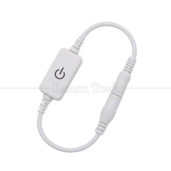 Quality 12v 24v Touch Controller Male to Female DC 5.5x2.1mm on off Dimmer Switch for for sale