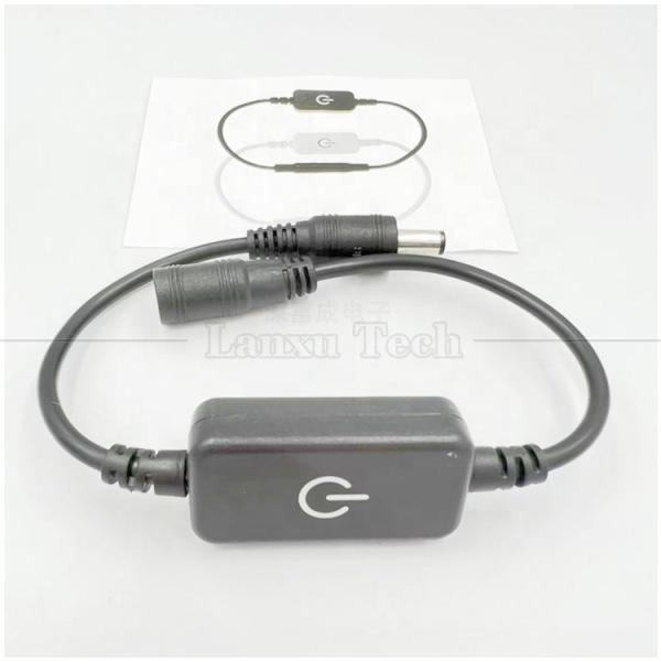 Quality 12v 24v Touch Controller Male to Female DC 5.5x2.1mm on off Dimmer Switch for for sale