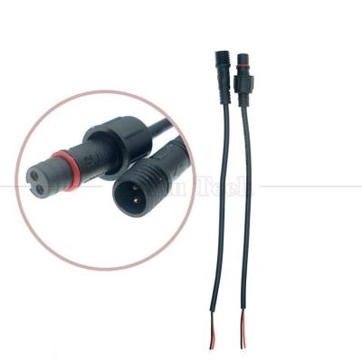 China High Quality IP67 IP68 Male Female M12 Waterproof Cable for LED light for sale