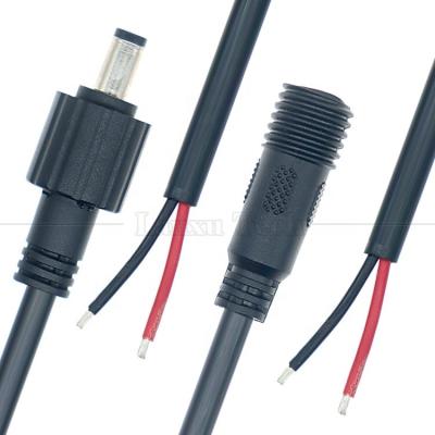 China IP67 Waterproof Male Female 5.5X2.1mm 5.5x2.5mm 3.5x1.35mm Jack DC Power Extension Cable for sale