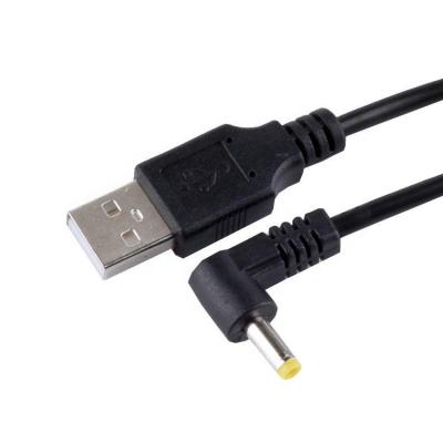 China 90 Degree Angle L Shape 1m USB to DC Male 4.0x1.7mm Extension Charger Cable for sale