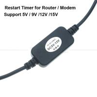 China DC 5V 9V 12V 15V WiFi Router Auto Restart Timer Power On Off Reset Controller for sale