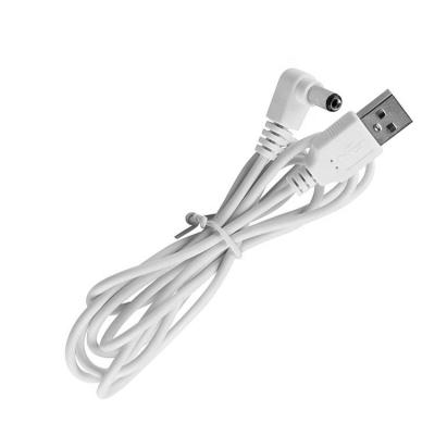 China White Black USB Male to 90 Degree Right Angle 5.5 X 2.1mm  5.5x2.5mm 3.5x1.35mm 4..0x1.7mm Male DC Cable for sale