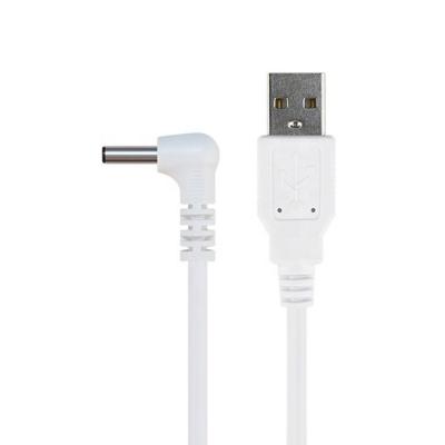 China White Black 90 Degree Angle 5.5x2.1mm 5.5x2.5mm 1.35x3.5mm USB to DC Power Cable for sale