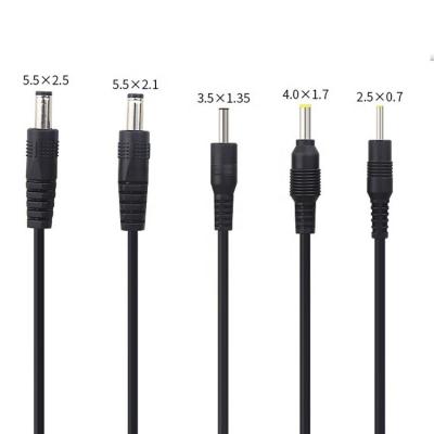 Cina Personalizzazione USB a corrente continua 2.1x5.5mm 2.5x5.5mm 1.35x3.5mm 2.5x0.7mm 4.0x1.7mm Cavo di alimentazione in vendita