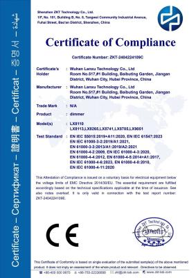 Cina Certificato CE 12V 24V maschio/femmina corrente continua ON OFF Switch Controller Dimmer LED per lampada in vendita