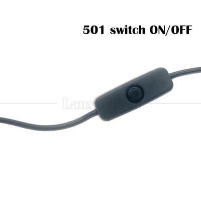Cina 5V USB A maschio a tipo C USB Switch Power ON OFF Cable per Raspberry Pi LED Strip in vendita
