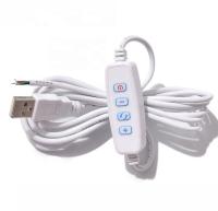 China 5V USB Dimmer Switch Cable 2A 1m for LED Lamp On Off Control for sale