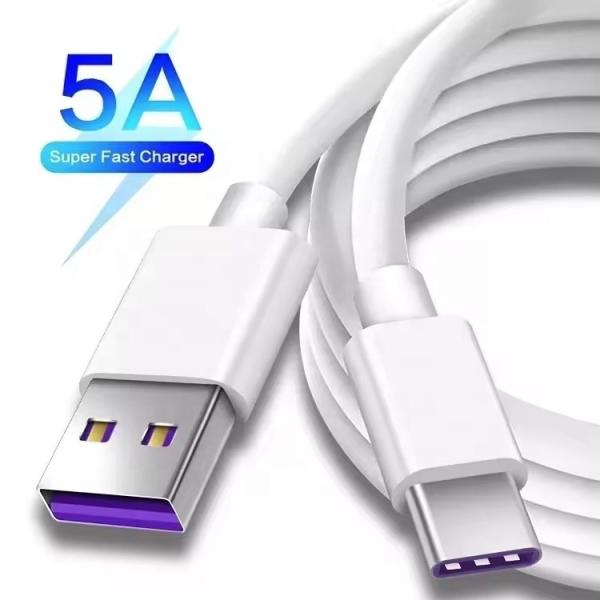Quality High Quality 1M 2M 5A Fast Charging USB to Type C Data Charger Cable for Huawei for sale