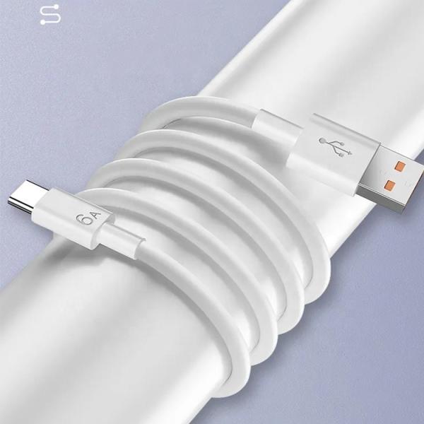 Quality Super Fast Charging 6A Type C USB Data Charger Cable fo Mobile Phone for sale