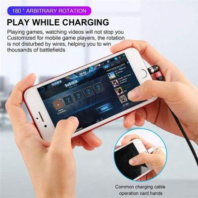 Cina Ricarica rapida accessori telefonici 540 gradi rotazione 3 in 1 Micro Tipo C Cavo di ricarica dati USB magnetico in vendita