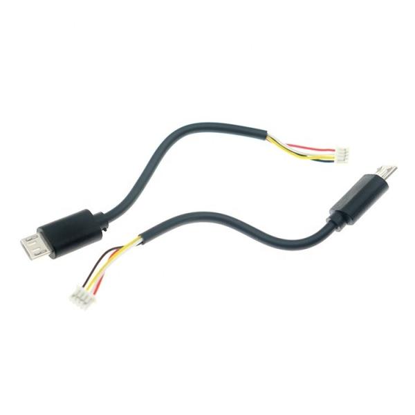 Quality Custom 10cm 20cm 30cm 50cm Micro B 5P to 4P JST MX 1.25mm Connector Wire Cable for sale