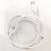 China 5V USB Touch Panel LED Strip Dimmer Controller 1M Cable for Lamp Light for sale