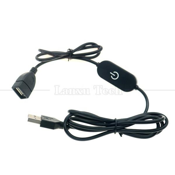 Quality 5v Touch Switch Male to Female USB on off Cable Stepless Controller Dimmer for for sale