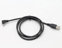 China 90-Degree Angle Mini USB Cable for PS3 Controller - 1m/2m/3m Length with 0.5A-2A Charging Current for sale