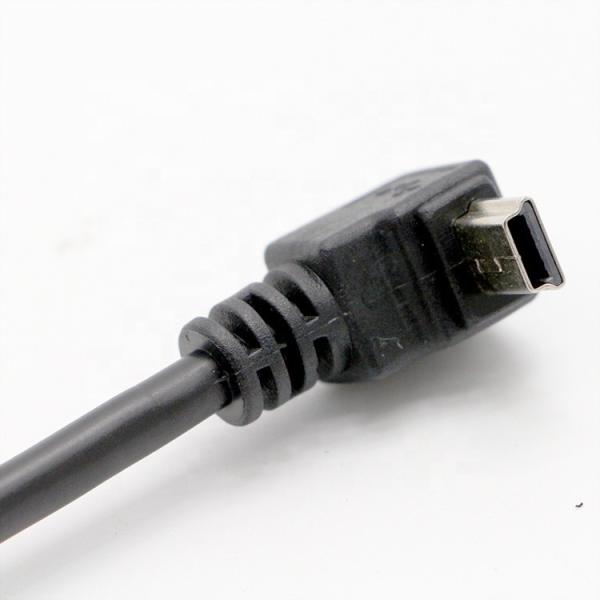 Quality 90 Degree Right Left UP DOWN Angle Mini USB Data Charger Cable for sale