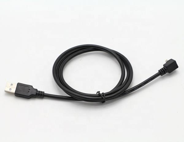 Quality OEM Right Left UP DOWN 90 Degree Angle MINI USB Cable for PS3 Controller MP3 for sale